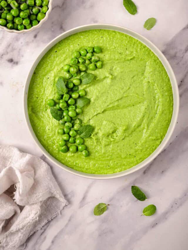 Pea Purée - Food Faith Fitness