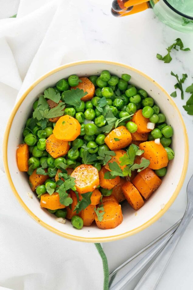 Peas and Carrots - Food Faith Fitness