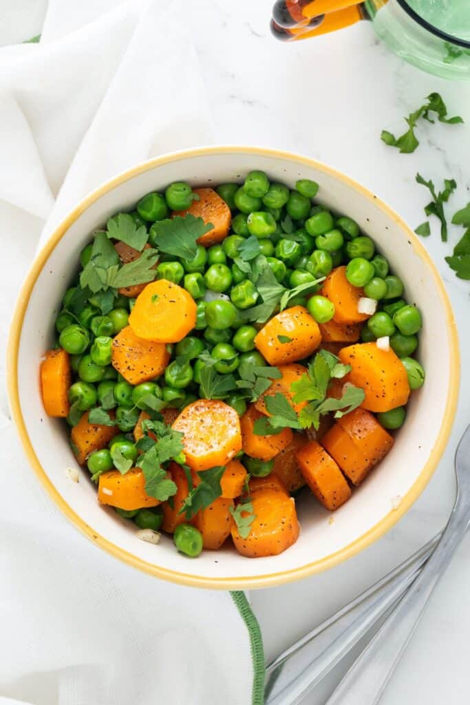 Peas and Carrots - Food Faith Fitness