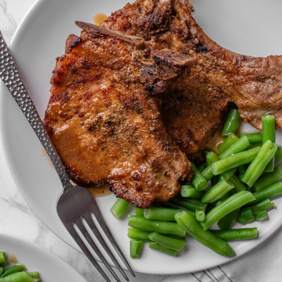 Instant-Pot Bone In Pork Chops - Food Faith Fitness