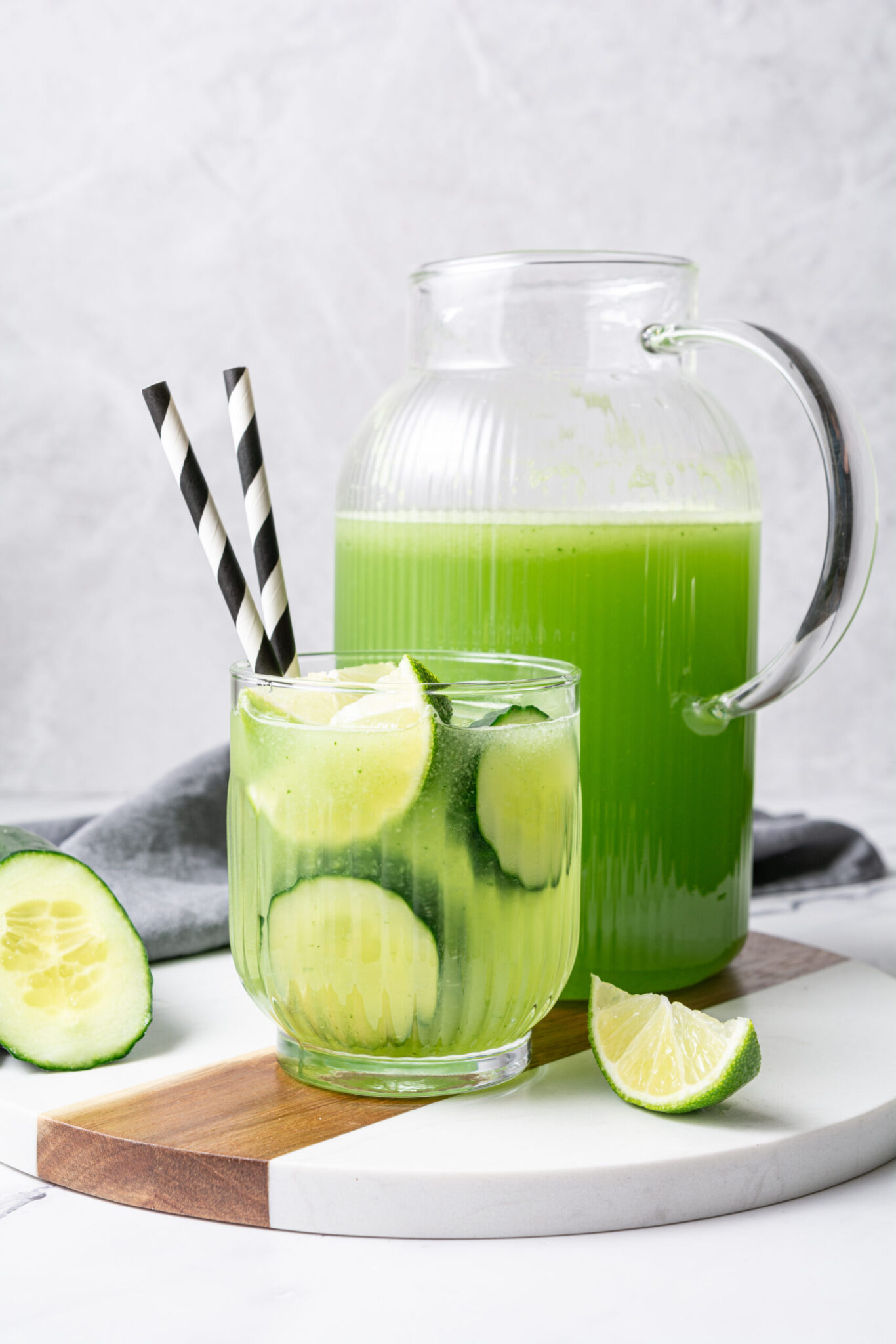 Cucumber Agua Fresca - Food Faith Fitness