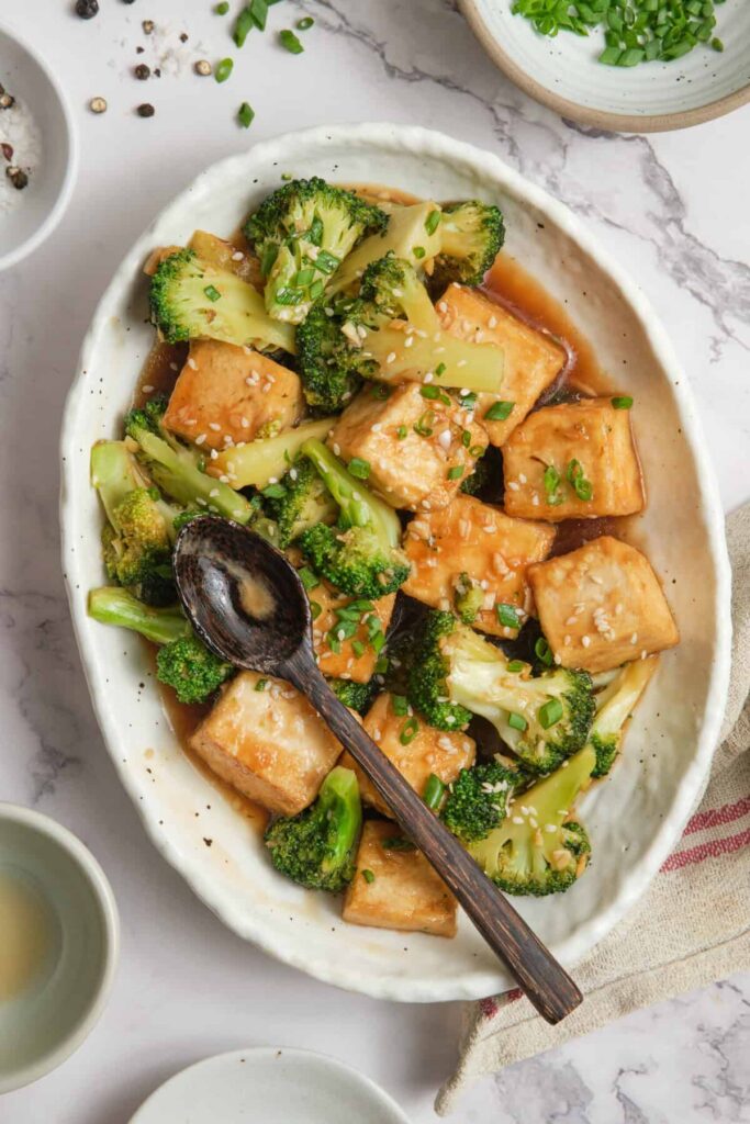 Broccoli Tofu Stir-Fry - Food Faith Fitness