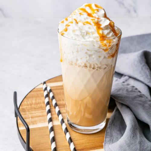 Caramel Frappe - Food Faith Fitness