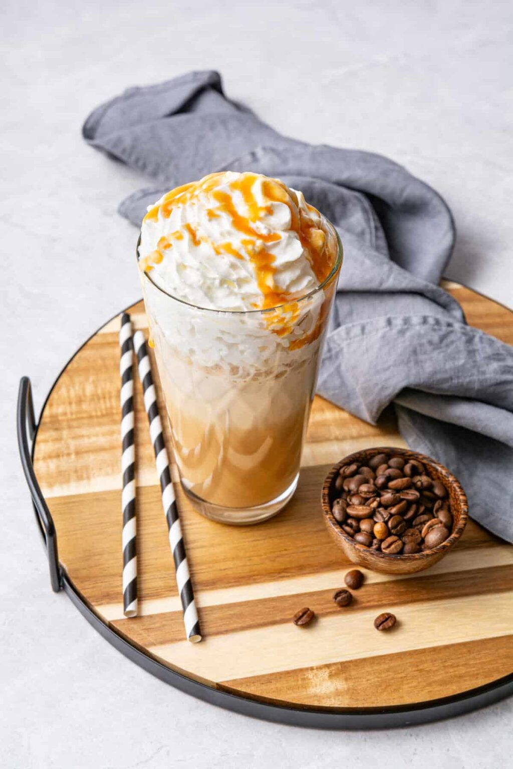 Caramel Frappe - Food Faith Fitness