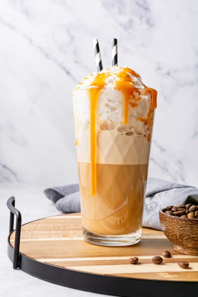 Caramel Frappe - Food Faith Fitness