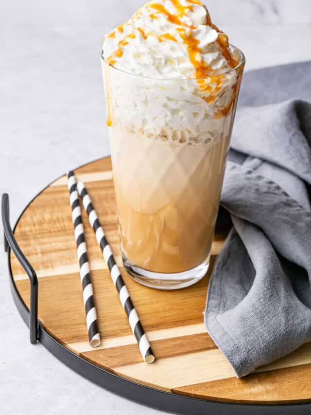 Caramel Frappe - Food Faith Fitness