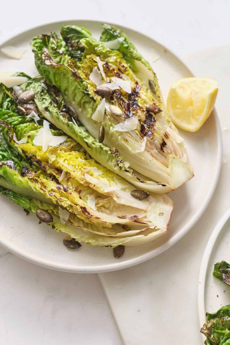Grilled Romaine Salad - Food Faith Fitness