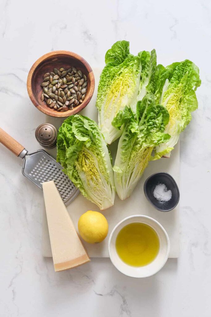Grilled Romaine Salad - Food Faith Fitness
