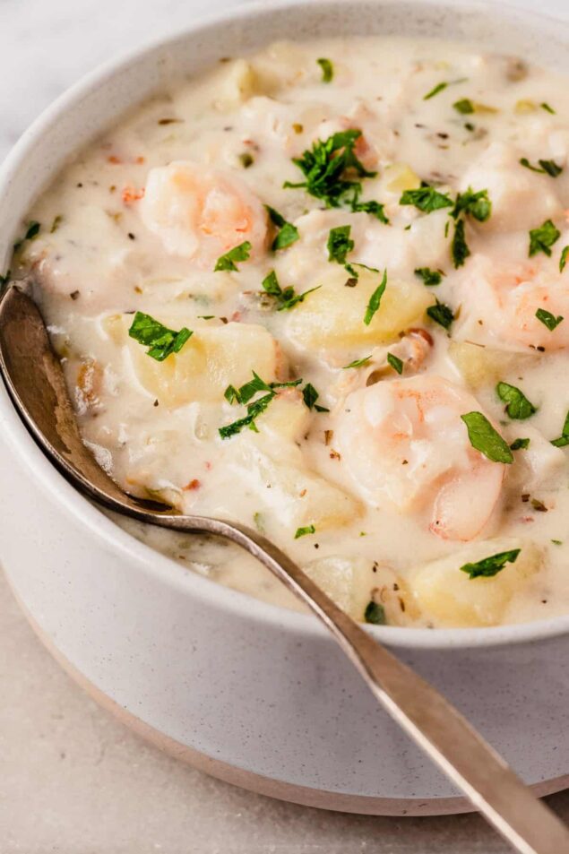 Seafood Chowder Recipe - Food Faith Fitness