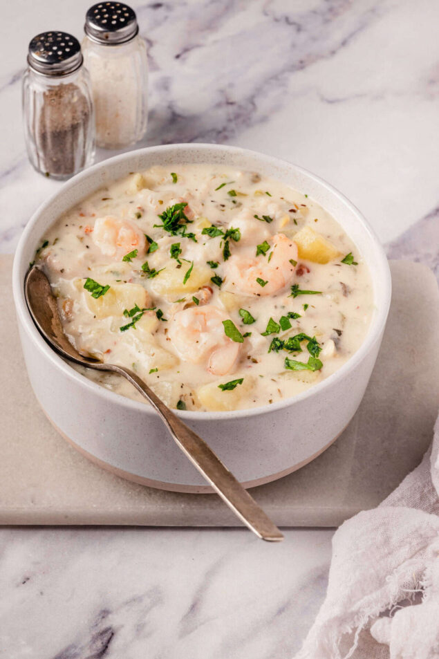 Seafood Chowder Recipe - Food Faith Fitness