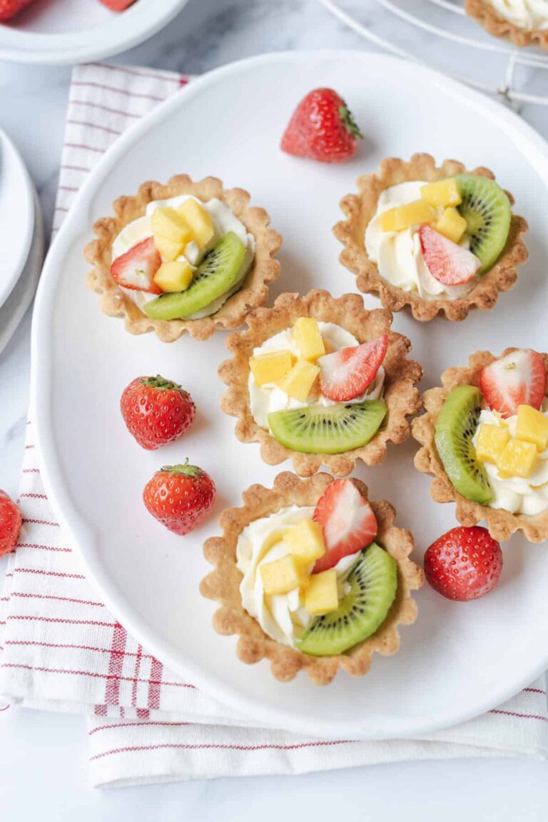 Mini Fruit Tart - Food Faith Fitness