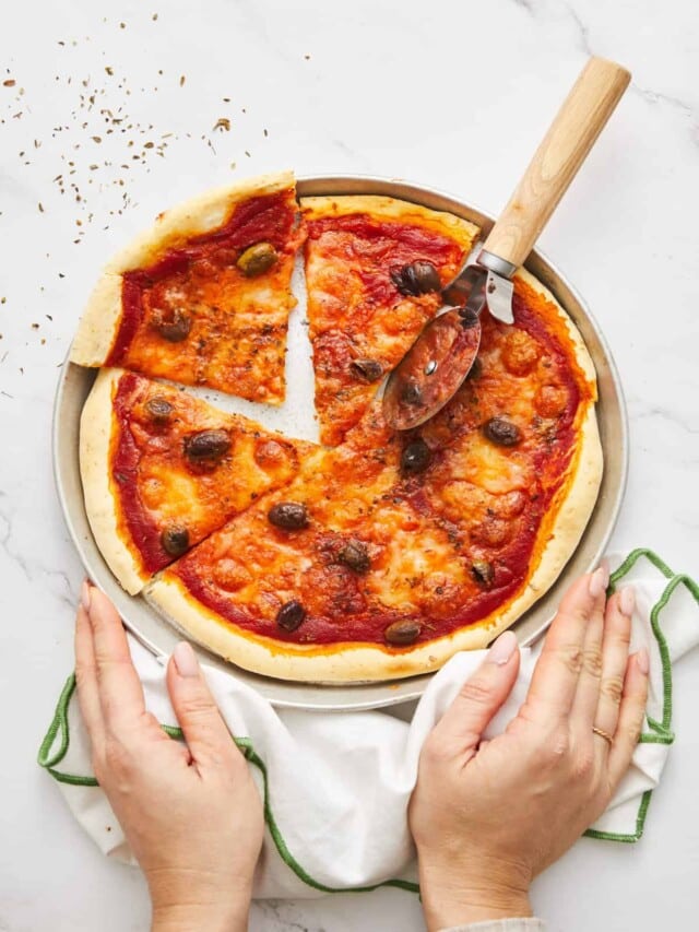 No Yeast Pizza Dough - Food Faith Fitness