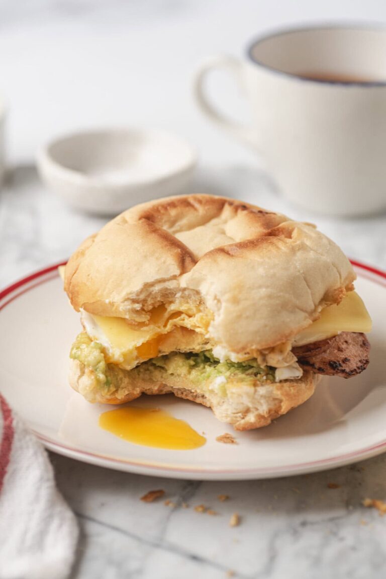 English Muffin Breakfast Sandwich - Food Faith Fitness