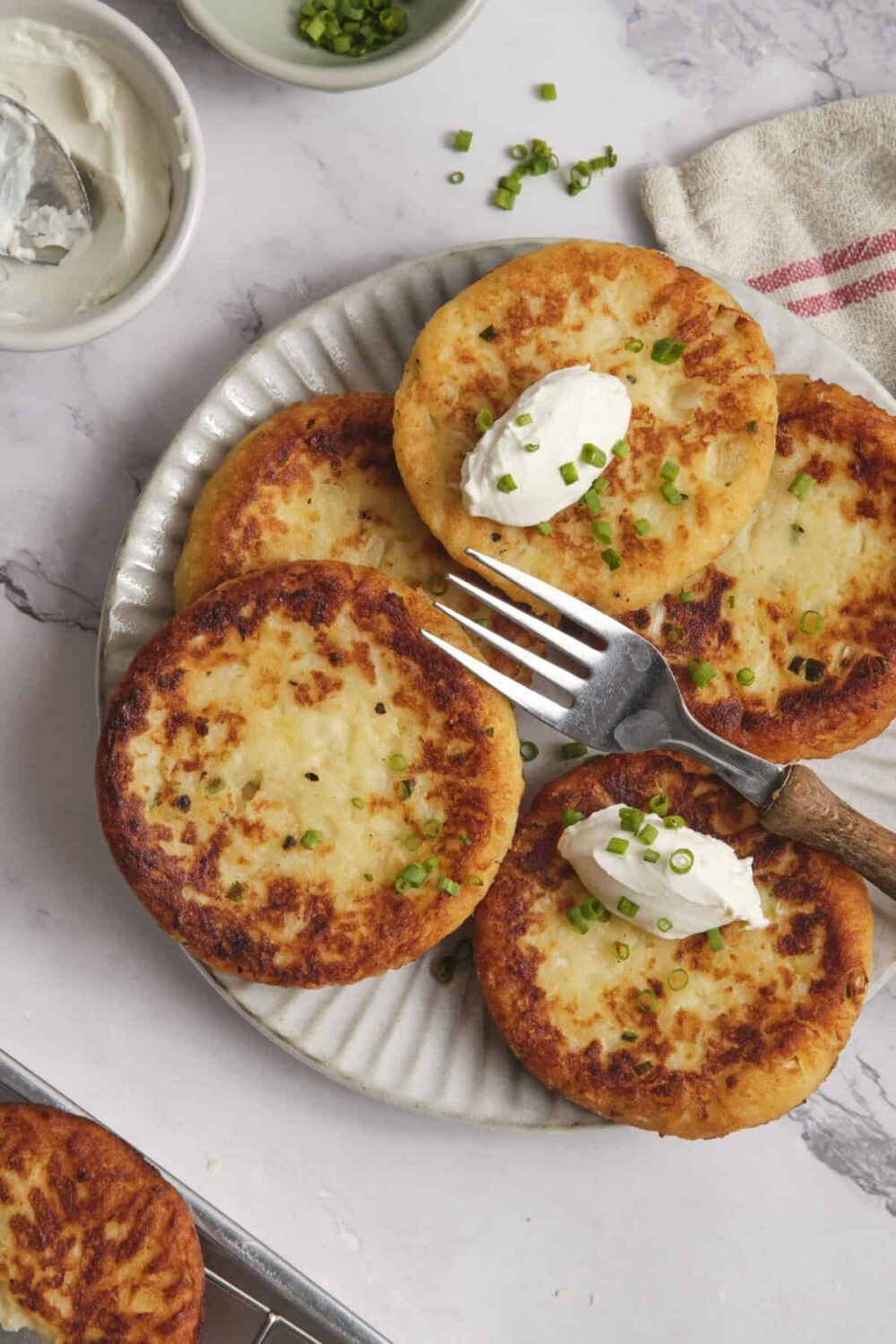 Mashed Potato Pancakes - Food Faith Fitness
