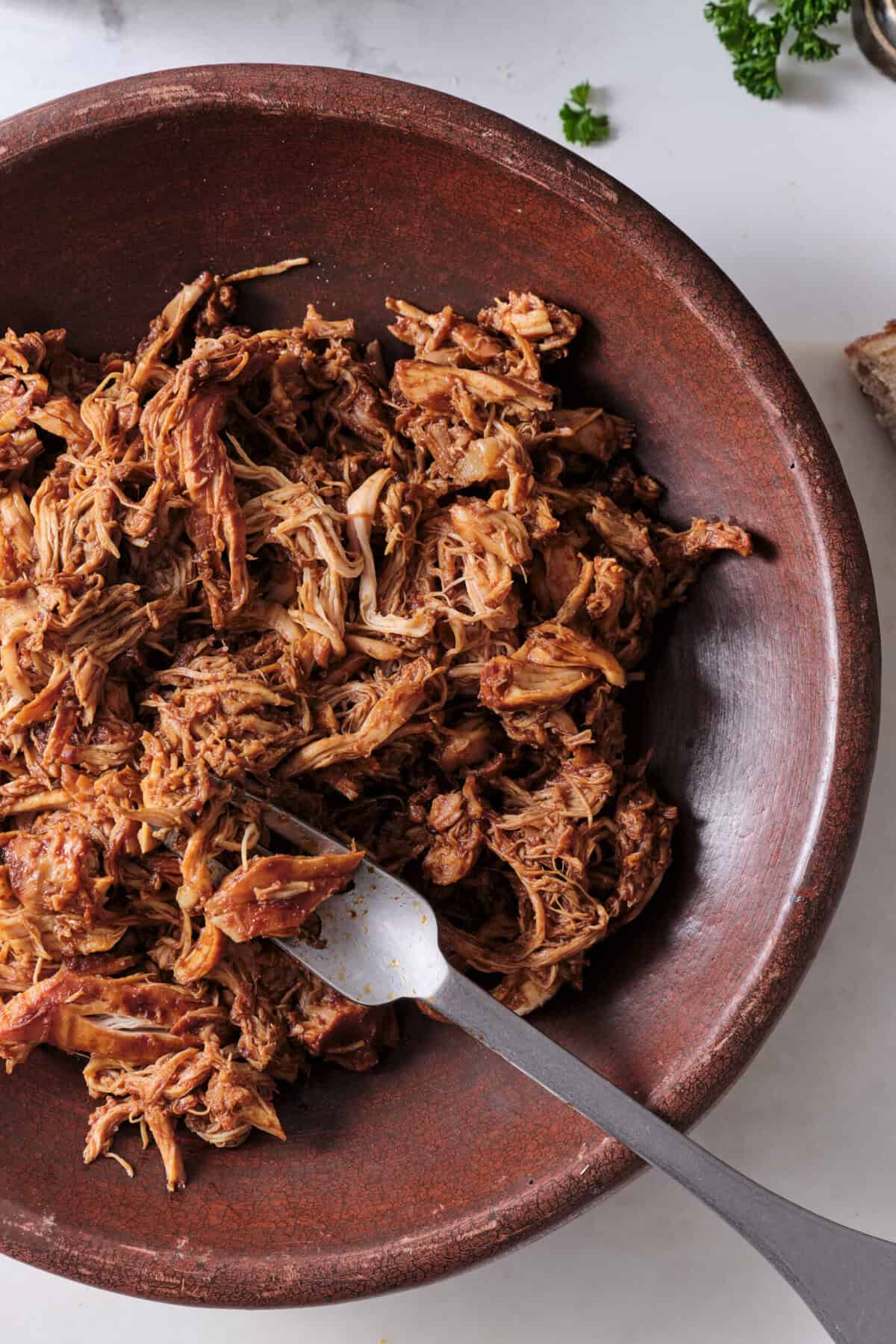 Pulled Chicken Recipe - Food Faith Fitness