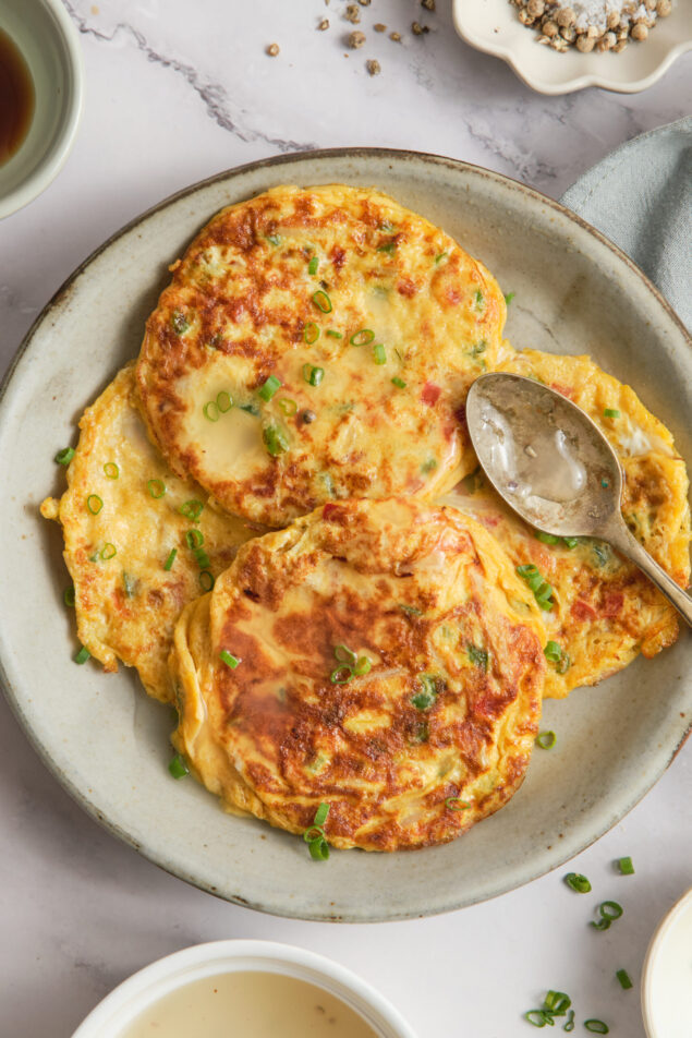Vegetable Egg Foo Young - Food Faith Fitness