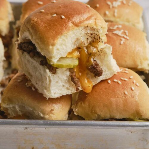 Cheeseburger Sliders - Food Faith Fitness