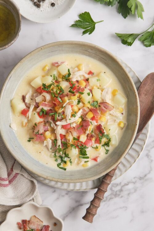 Chicken Corn Chowder - Food Faith Fitness