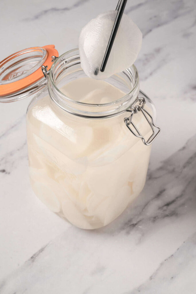 Pickled Daikon - Food Faith Fitness