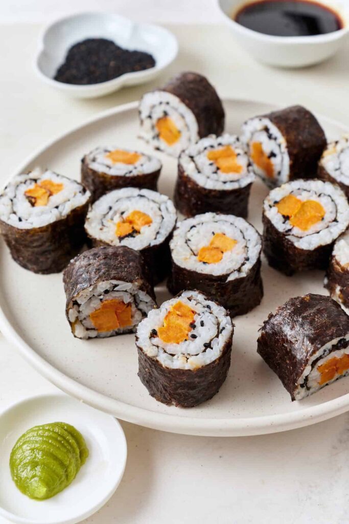 Sweet Potato Sushi Roll - Food Faith Fitness