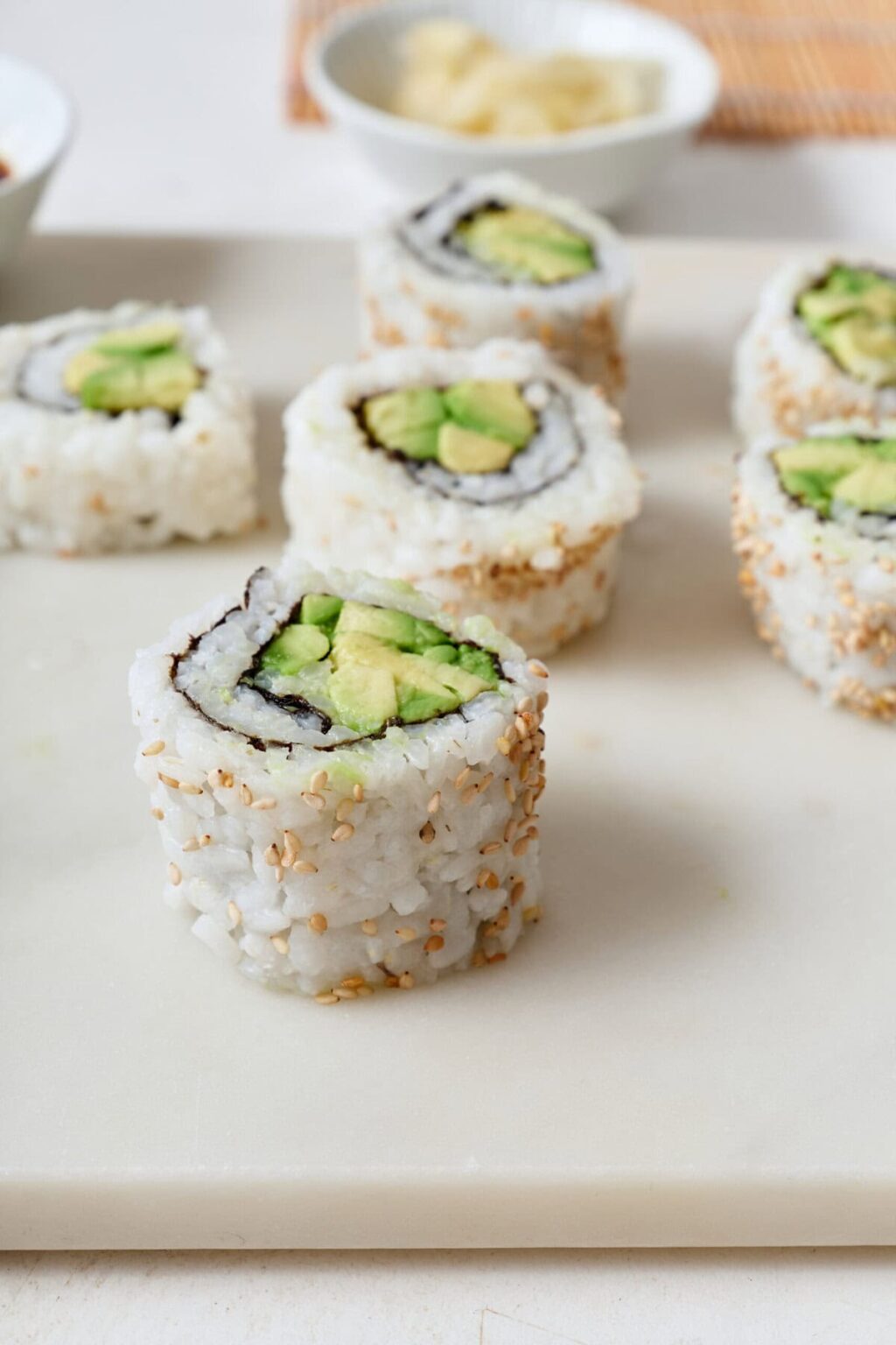 Avocado Sushi Roll - Food Faith Fitness
