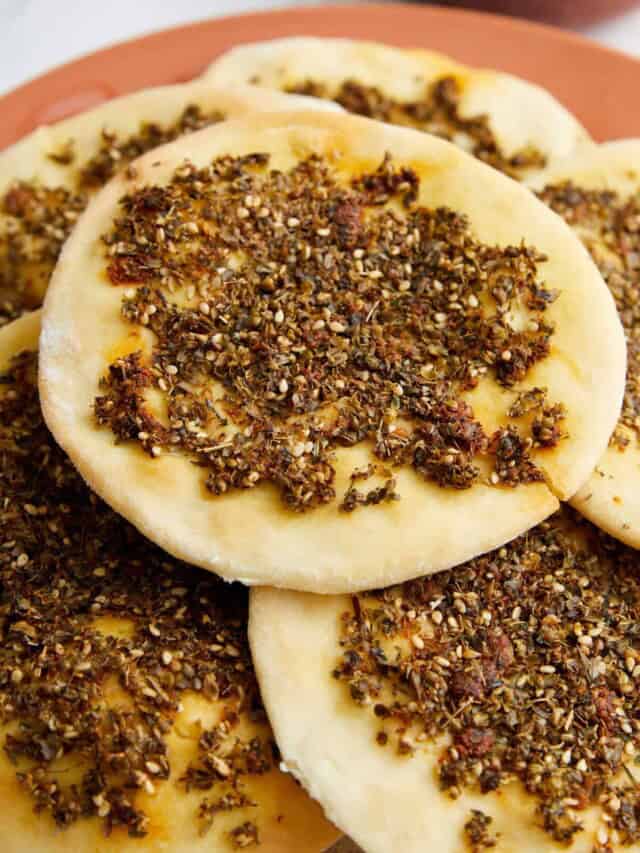 Za’atar Bread - Food Faith Fitness