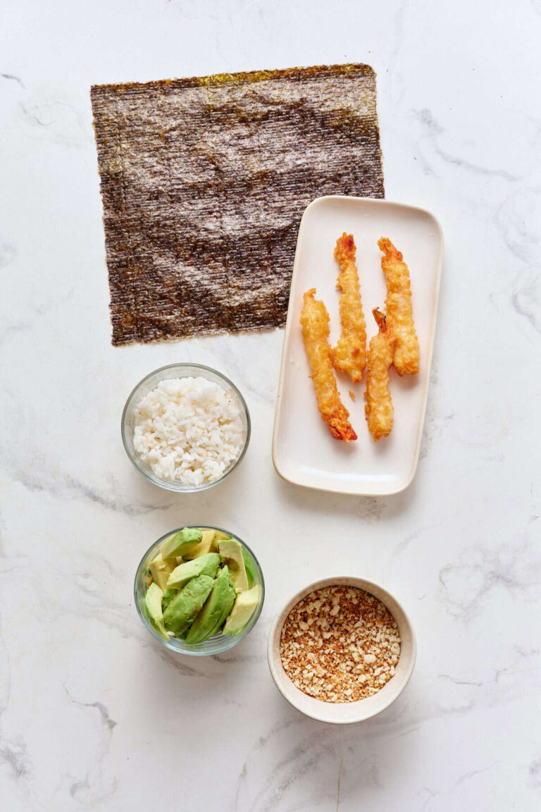 Crunchy Roll Sushi - Food Faith Fitness