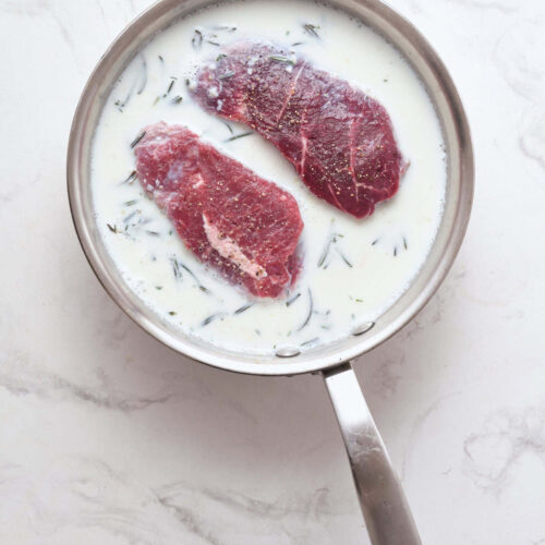 Milk Steak - Food Faith Fitness