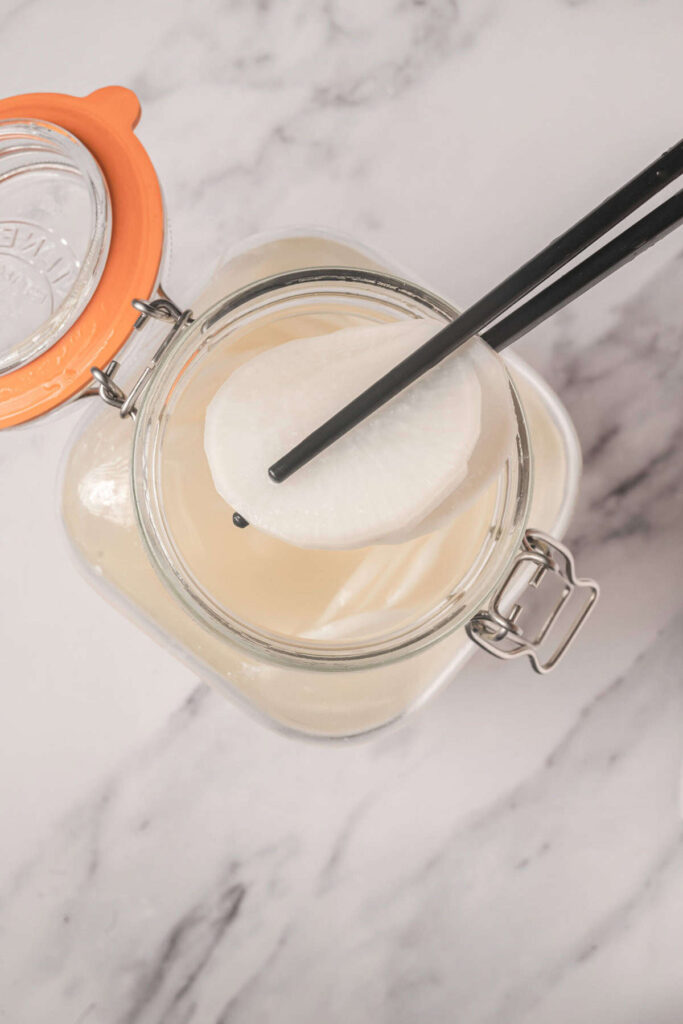 Pickled Daikon - Food Faith Fitness