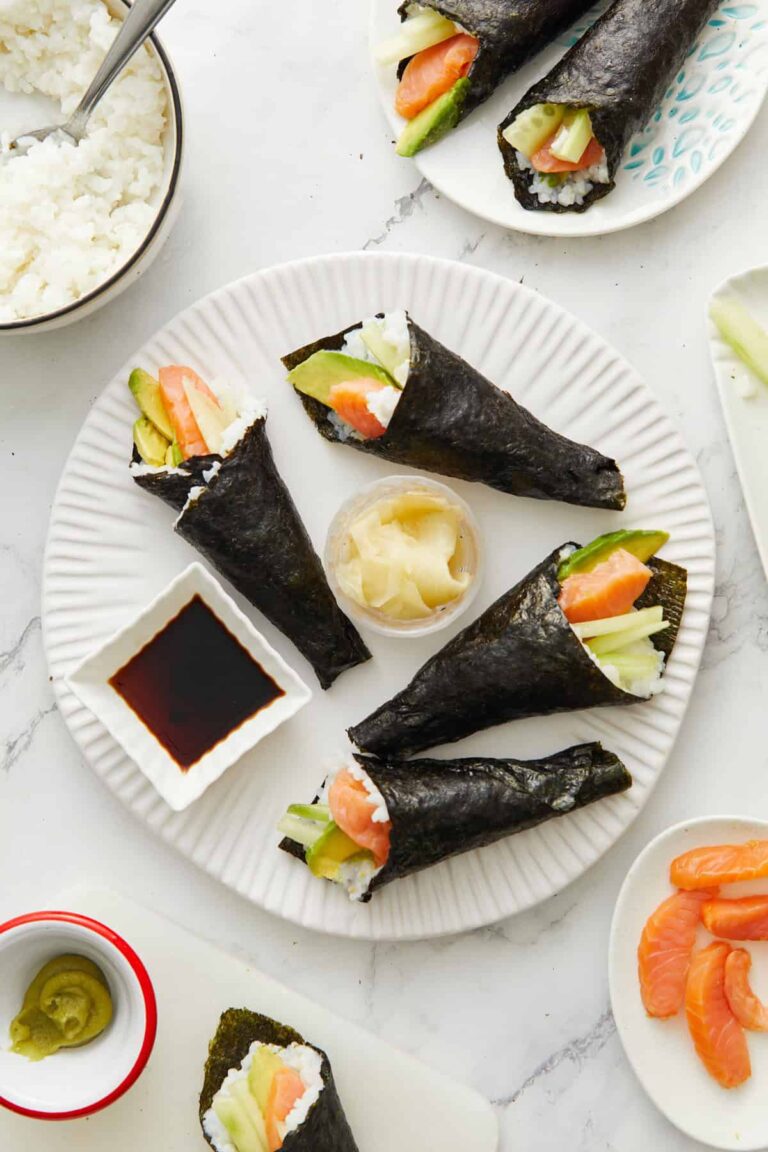 Sushi Hand Roll - Food Faith Fitness