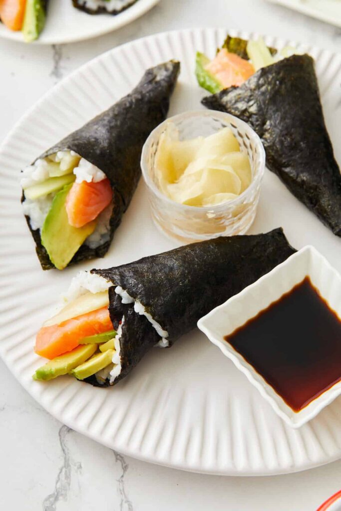 Sushi Hand Roll - Food Faith Fitness