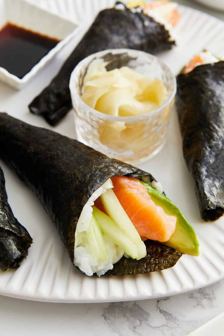 Sushi Hand Roll - Food Faith Fitness