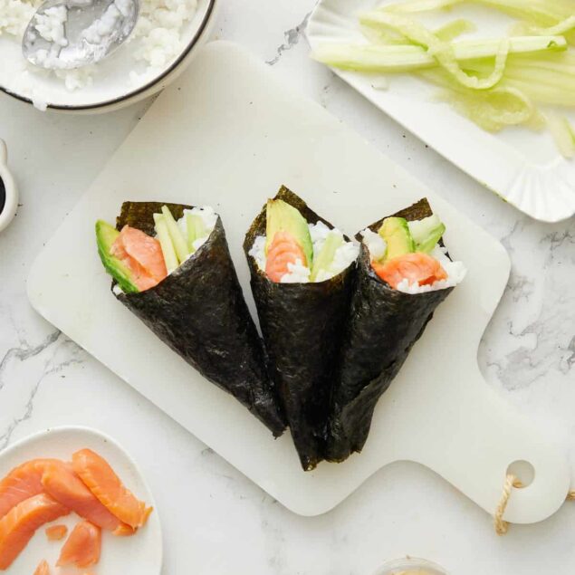Sushi Hand Roll - Food Faith Fitness