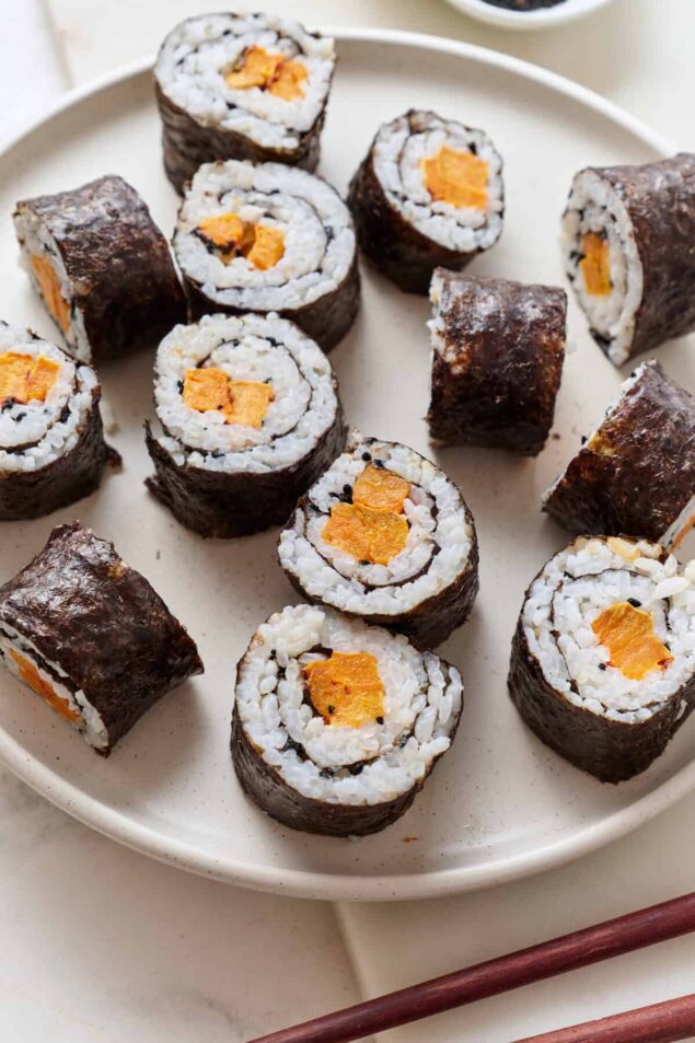 Sweet Potato Sushi Roll - Food Faith Fitness
