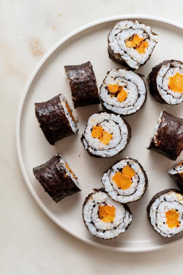 Sweet Potato Sushi Roll - Food Faith Fitness