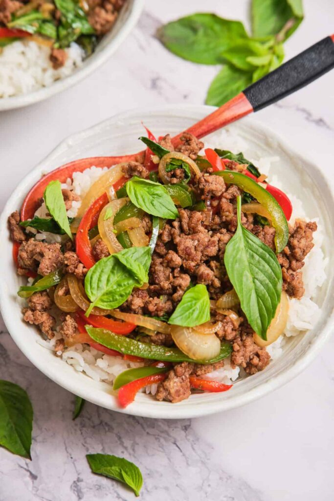 Thai Basil Beef - Food Faith Fitness