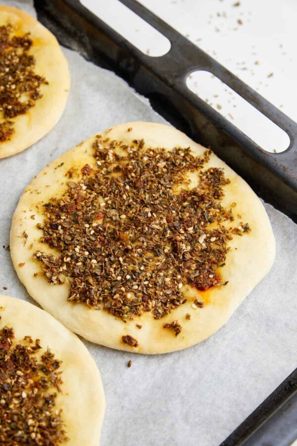 Za'atar Bread - Food Faith Fitness