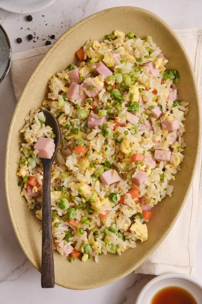 Ham Fried Rice - Food Faith Fitness