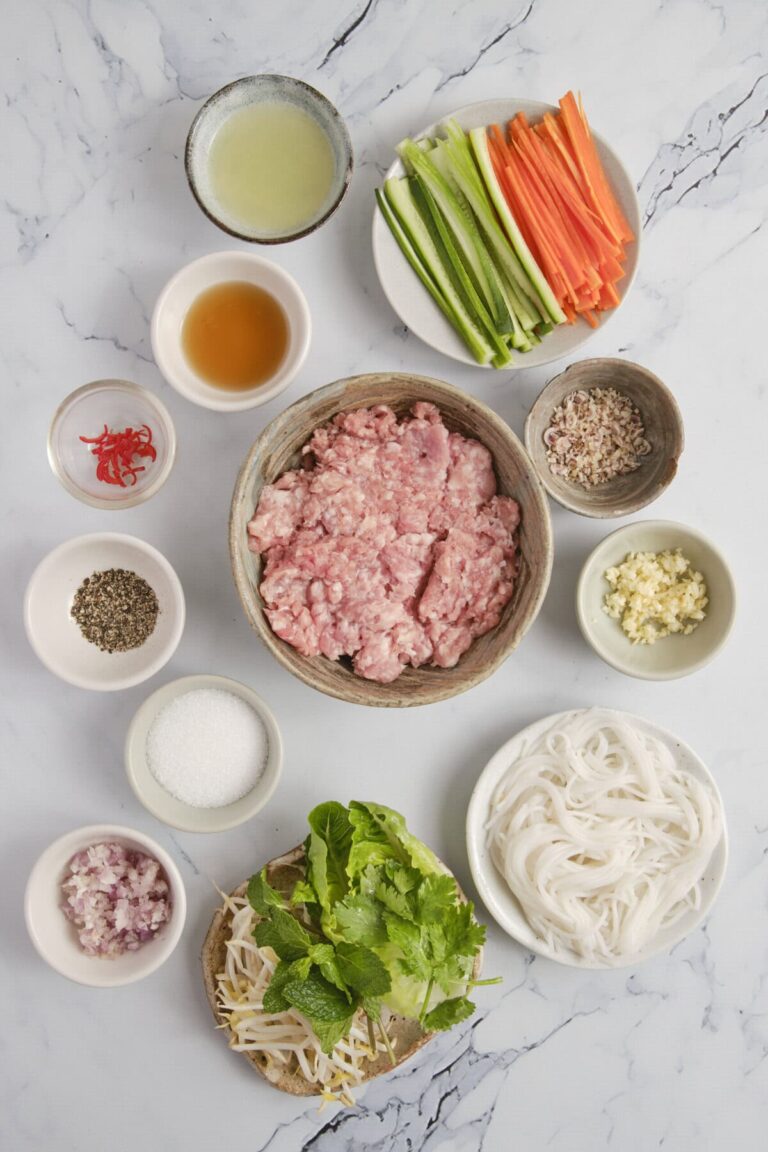 Bún Chả - Food Faith Fitness