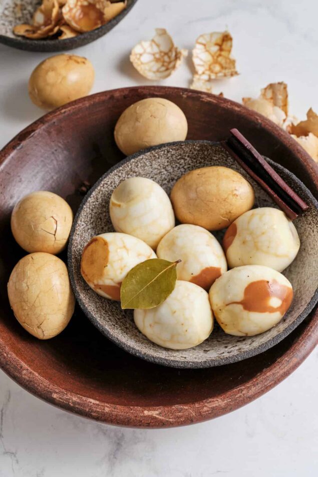 Chinese Tea Eggs - Food Faith Fitness