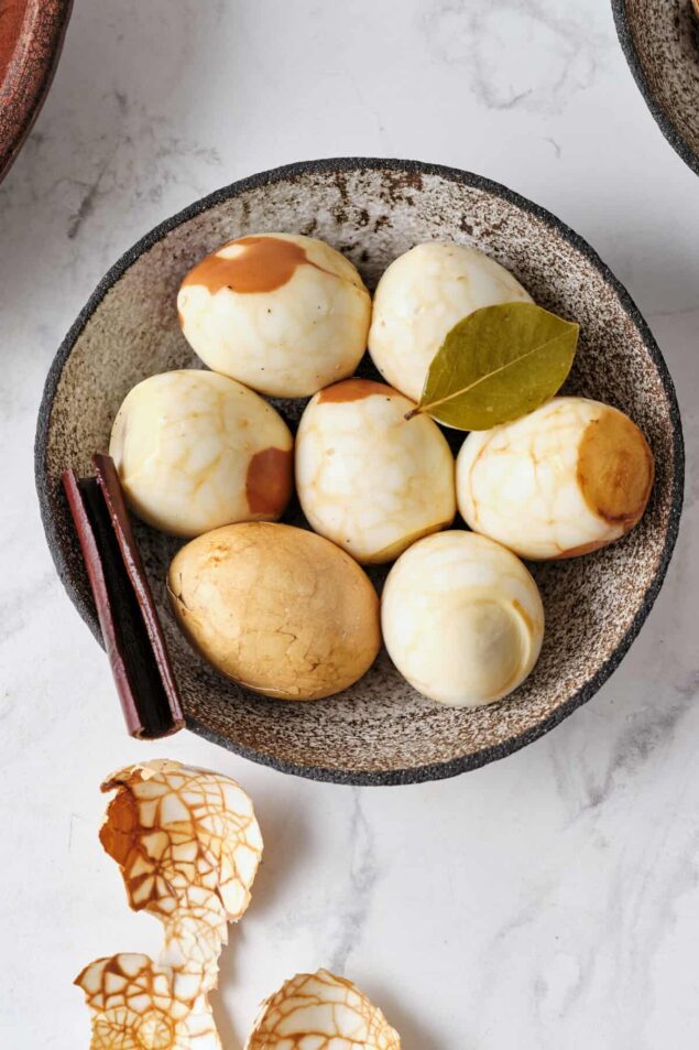 Chinese Tea Eggs - Food Faith Fitness
