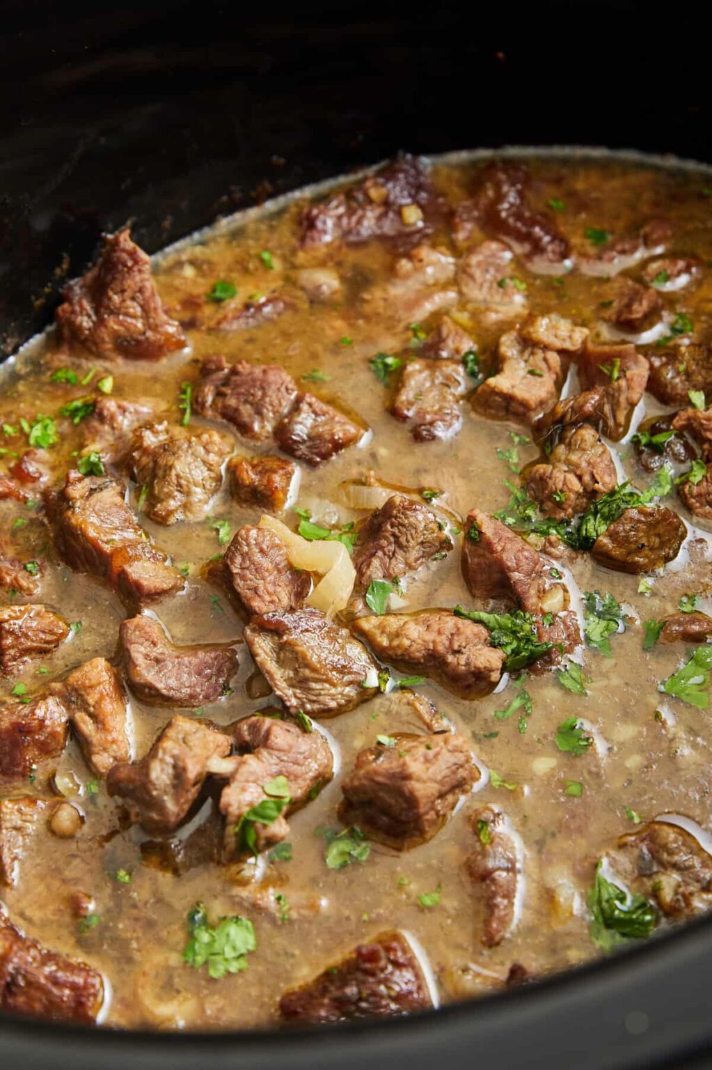 Crock-Pot Steak Bites - Food Faith Fitness