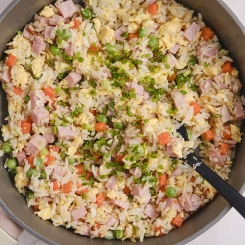 Ham Fried Rice - Food Faith Fitness
