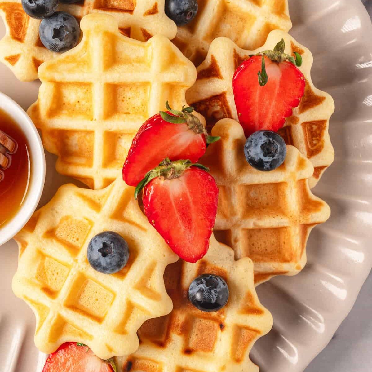 Mini Waffles - Food Faith Fitness