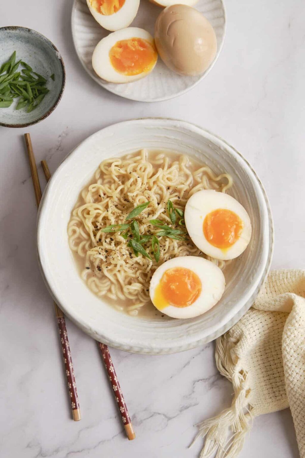Ramen Eggs - Food Faith Fitness