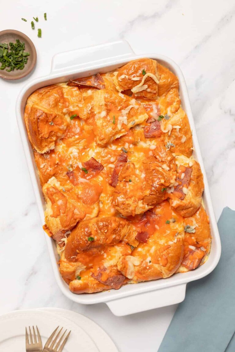 Croissant Breakfast Bake - Food Faith Fitness