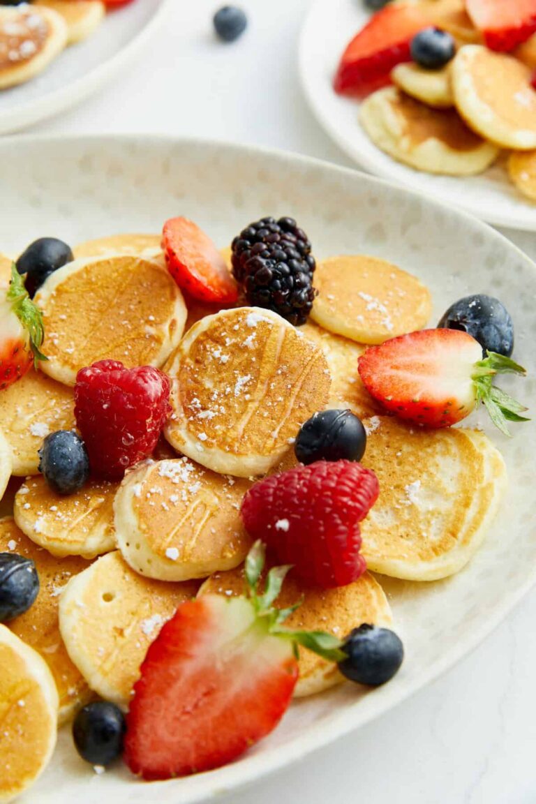 Mini Pancakes - Food Faith Fitness