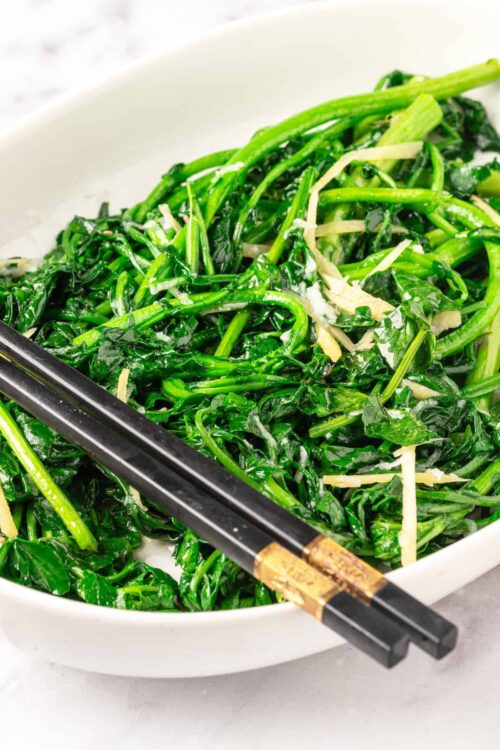 Stir-Fried Watercress - Food Faith Fitness