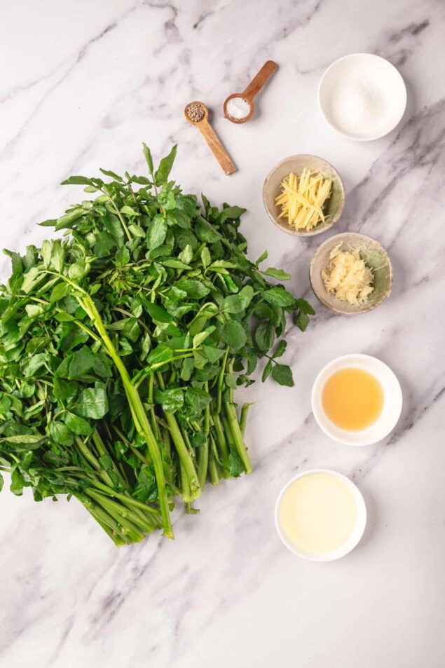 Stir-Fried Watercress - Food Faith Fitness