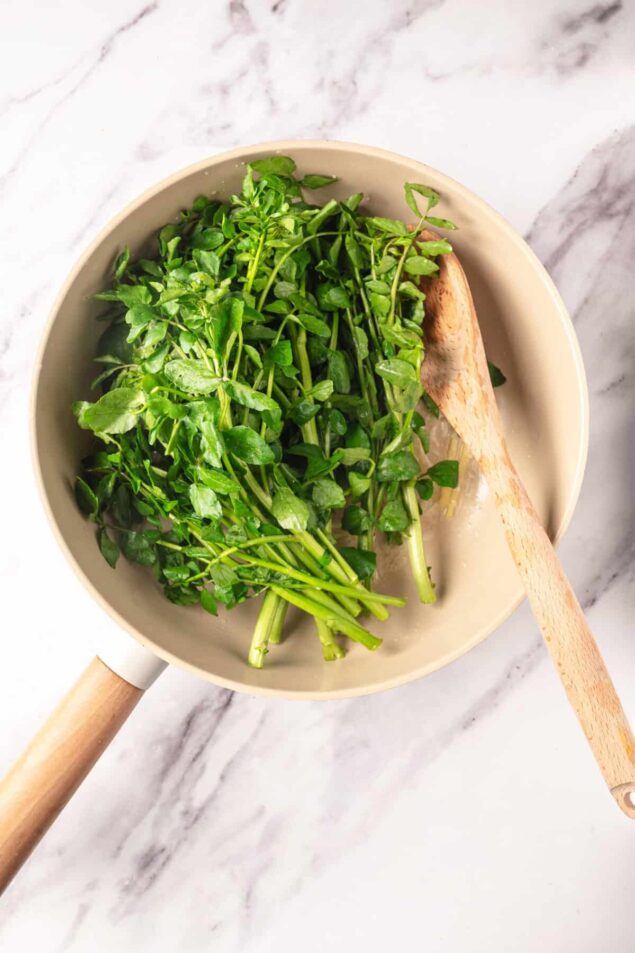 Stir-Fried Watercress - Food Faith Fitness